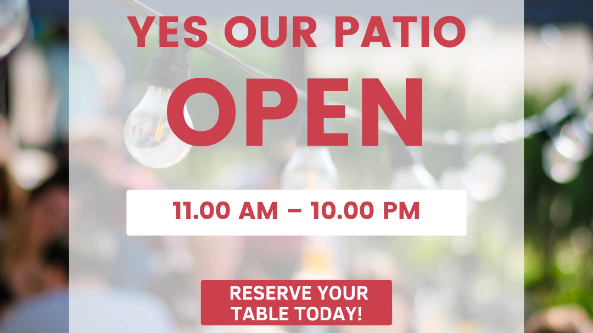Our Patio is open now / Events - Cafe Istanbul | Chicago